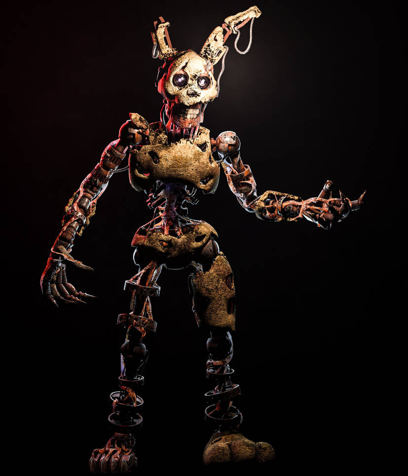 Fnaf Sb Burntrap Retexture By Fnaf Busters On Deviantart