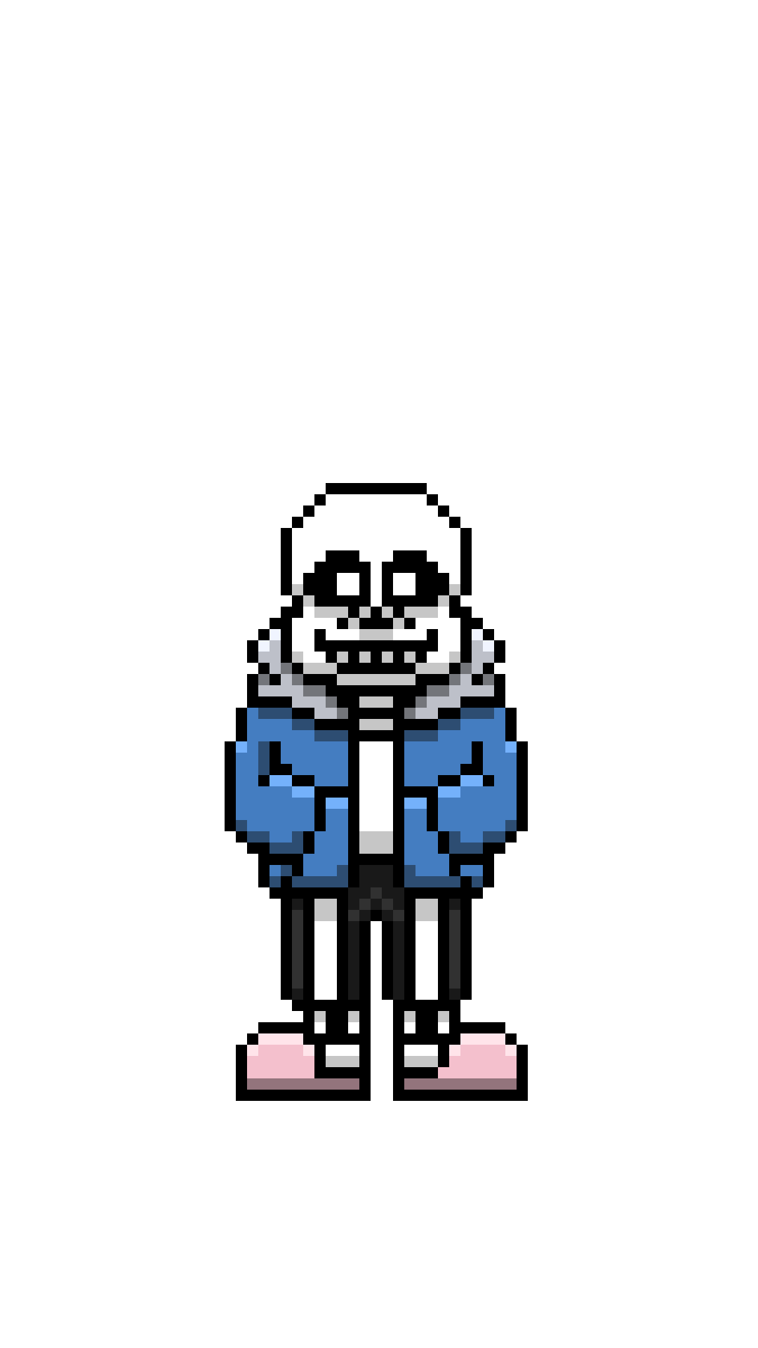 Undertale Sans Pixel Art By Chichi3002 On Deviantart