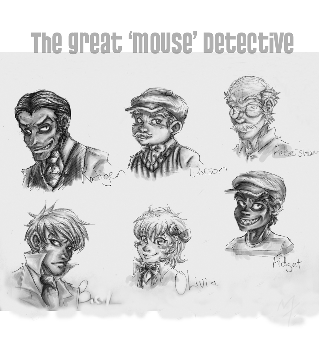 The Great Mouse Detective by m-t-copyright on DeviantArt