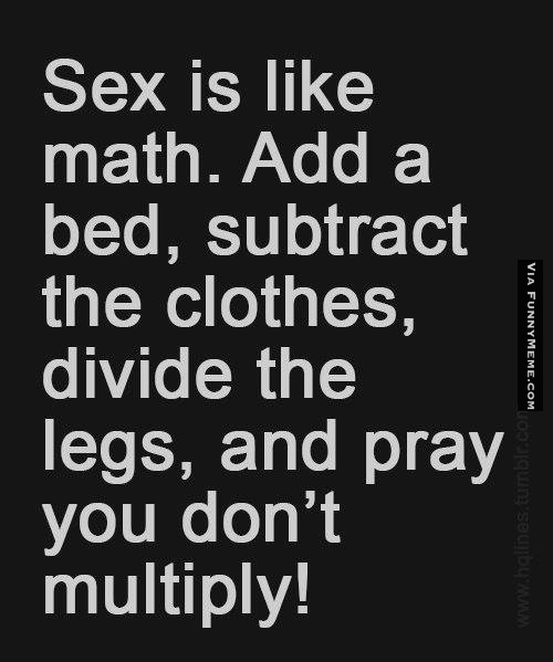 Sex Is Like Math Meme By Omnisupersaiyan3 On Deviantart