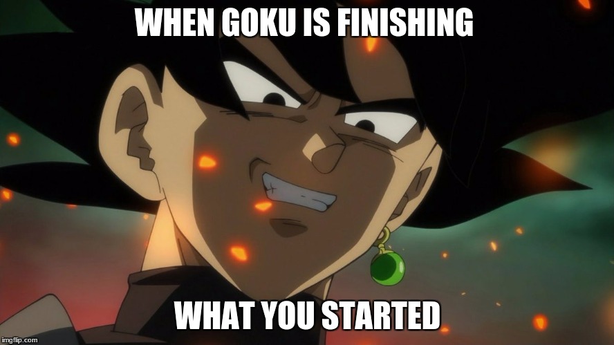 Goku Black Meme 4 By Omnisupersaiyan3 On Deviantart