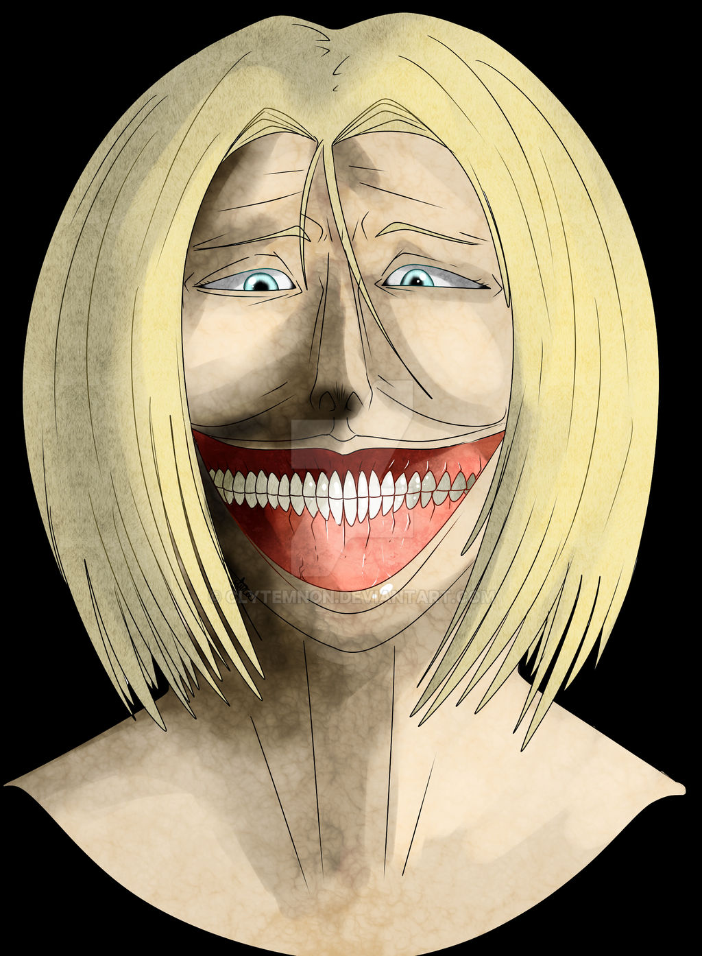 ::AttackOnTitan:: Smiling Titan 2 by Clytemnon on DeviantArt ::AttackOnTitan:: Smiling Titan 2 by Clytemnon on DeviantArt