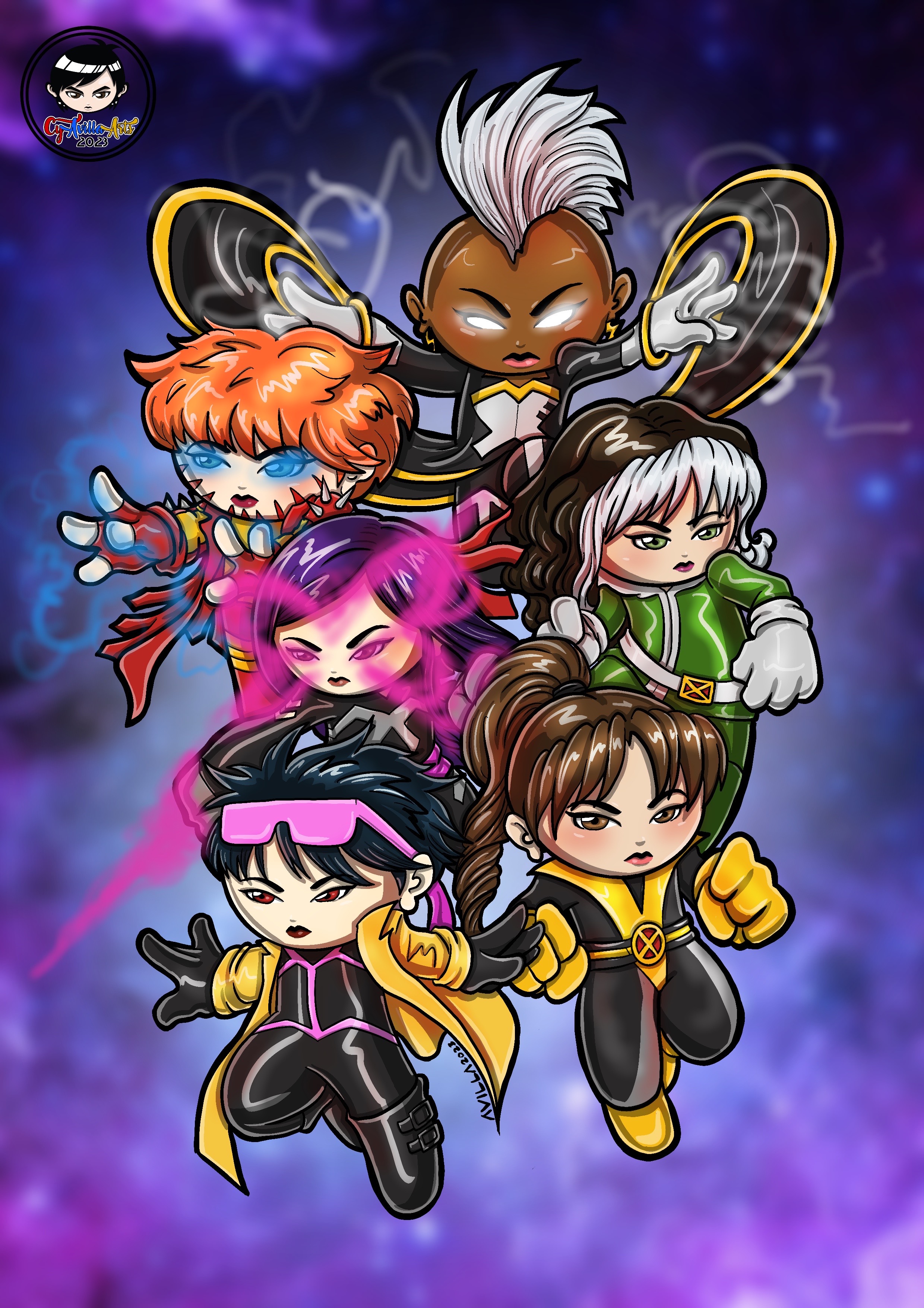 X-Men: All Women Team by CyCyAvilla on DeviantArt X-Men: All Women Team by CyCyAvilla on DeviantArt