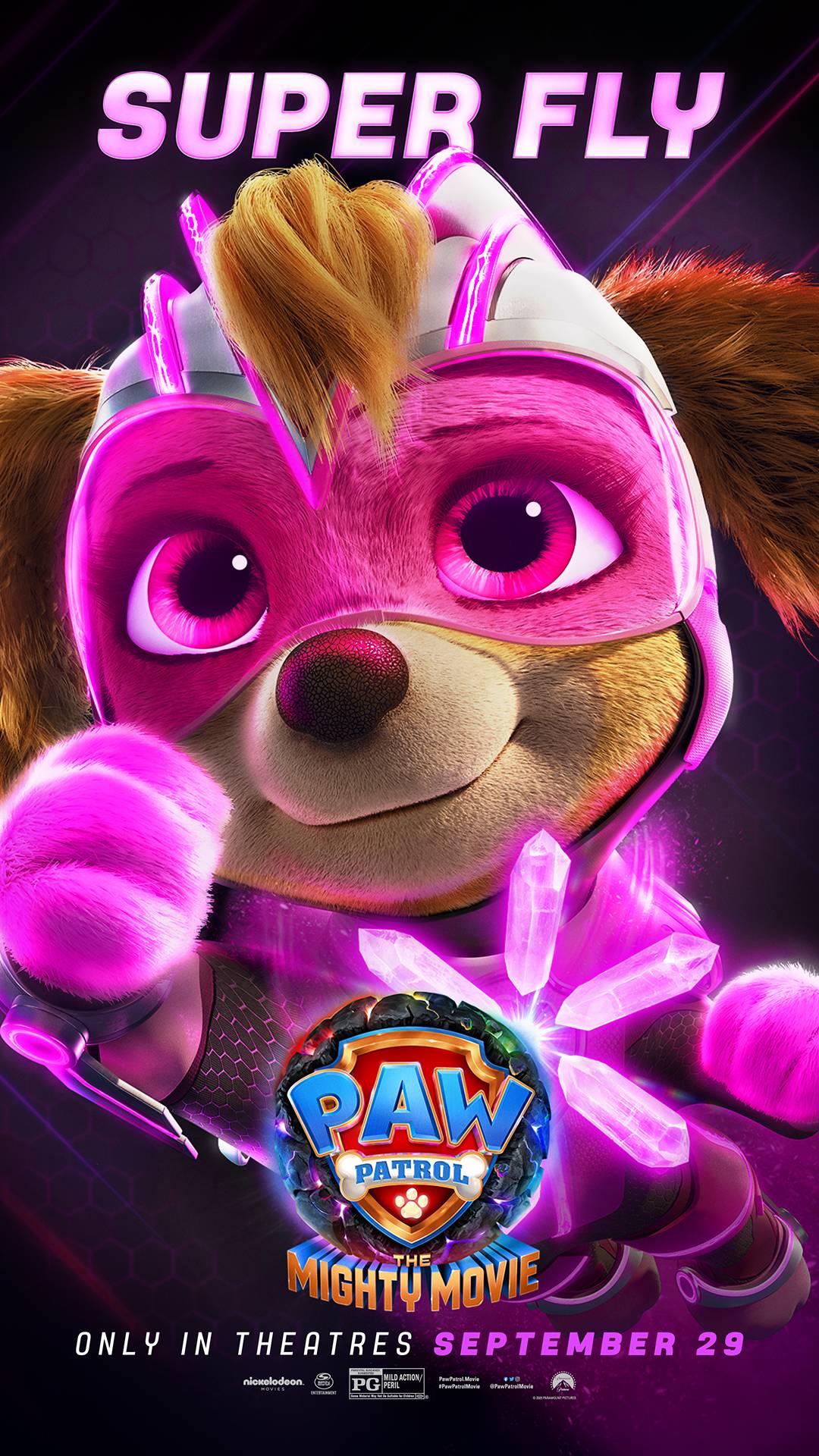 Paw Patrol The Mighty Movie Skye Poster By Skyexrocky On Deviantart