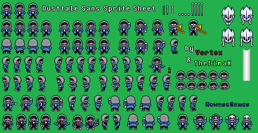 Dusttale Sans Sprite Sheet by TheDimaX on DeviantArt Dusttale Sans Sprite Sheet by TheDimaX on DeviantArt