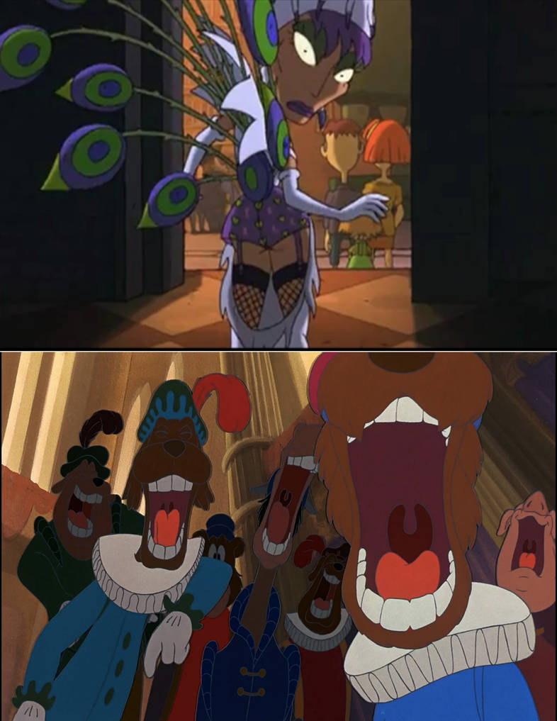 The Crowd Laughs At Cocos Torned Gown By Toongirl18 On Deviantart
