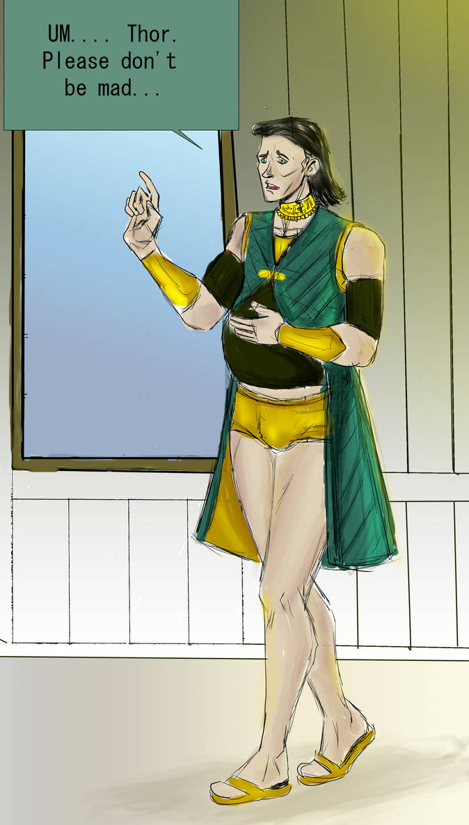 Pregnant Loki By Rufferto9 On Deviantart