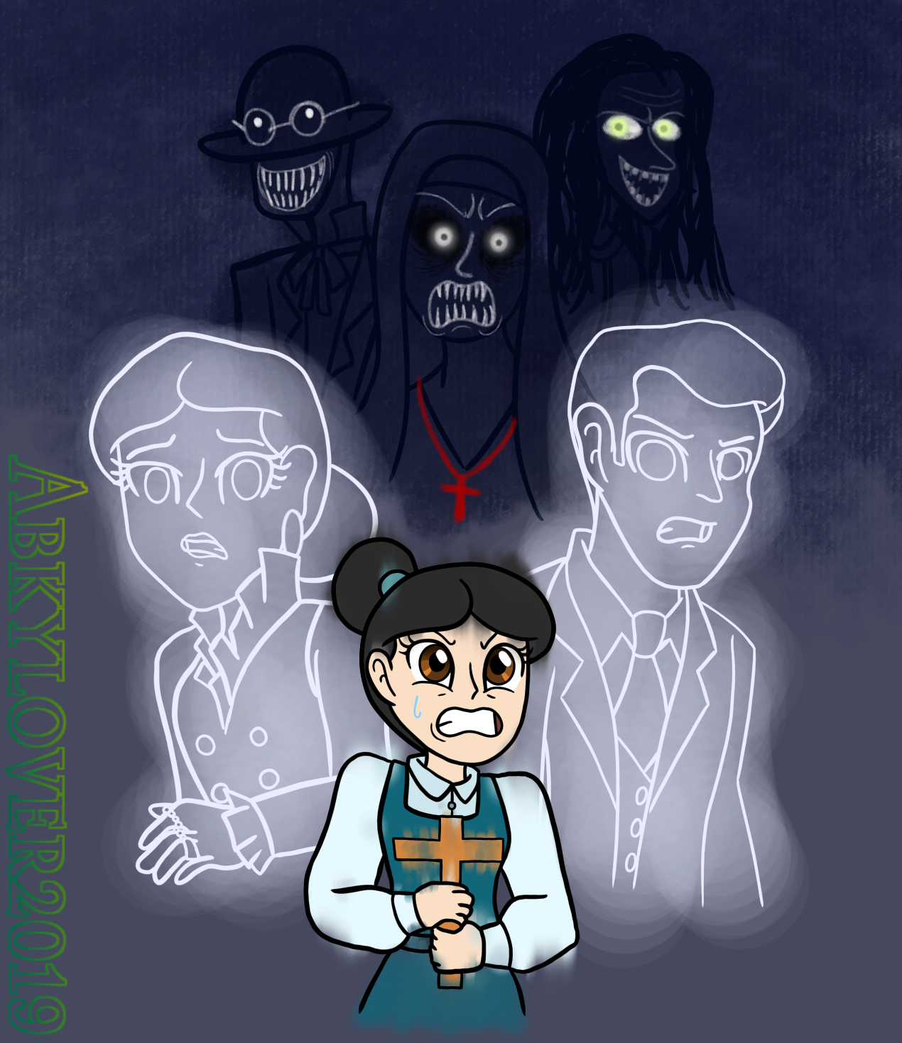 Scaretober The Conjuring Late By Abkylover2019 On Deviantart