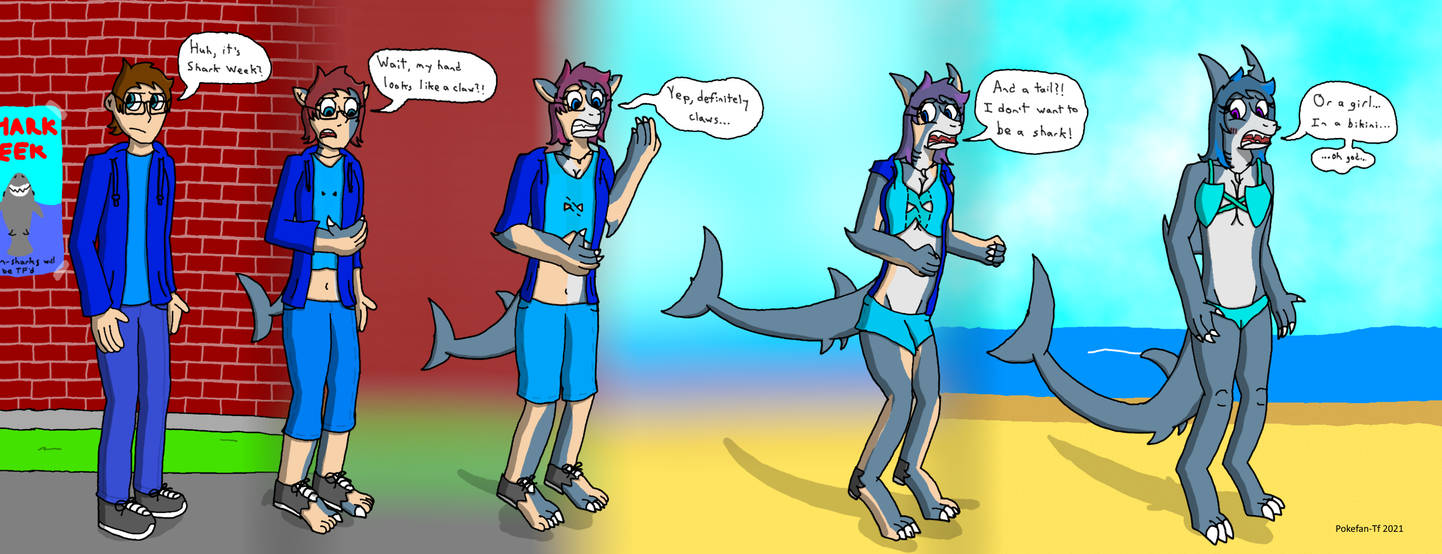 Anthro Shark TF TG By Pokefan Tf On DeviantArt anthro-shark-tf-tg-by-pokefan-tf-on-deviantart