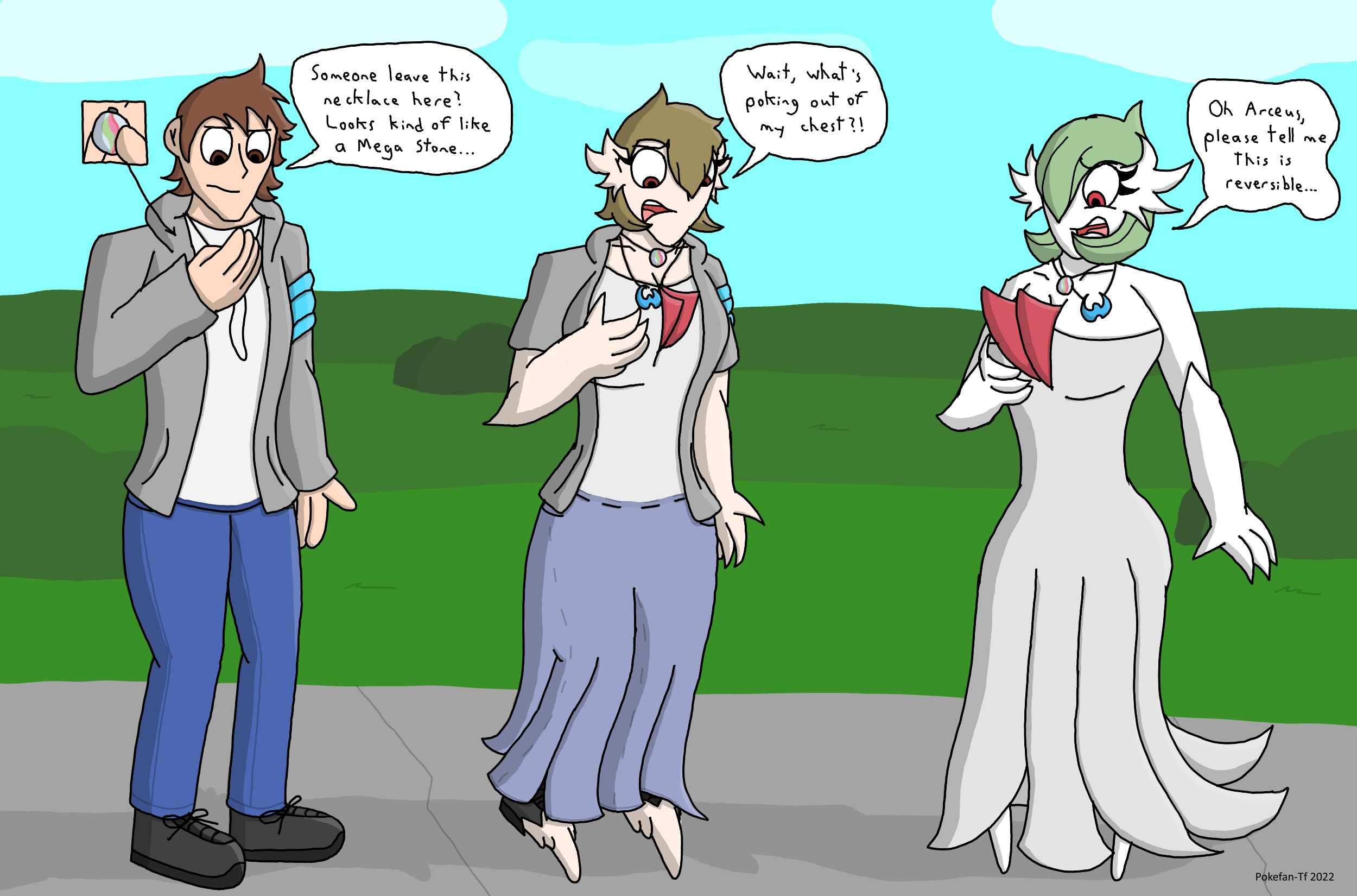 (Octransfur 2022 - 23) Anthro Mega Gardevoir TF/TG by Pokefan-Tf on ... (Octransfur 2022 - 23) Anthro Mega Gardevoir TF/TG by Pokefan-Tf on ...