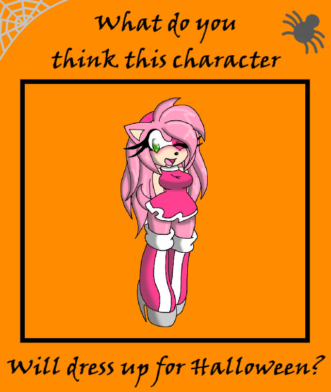 What Should Amy Rose Dress Up As For Halloween By Sonicmanv2 On Deviantart