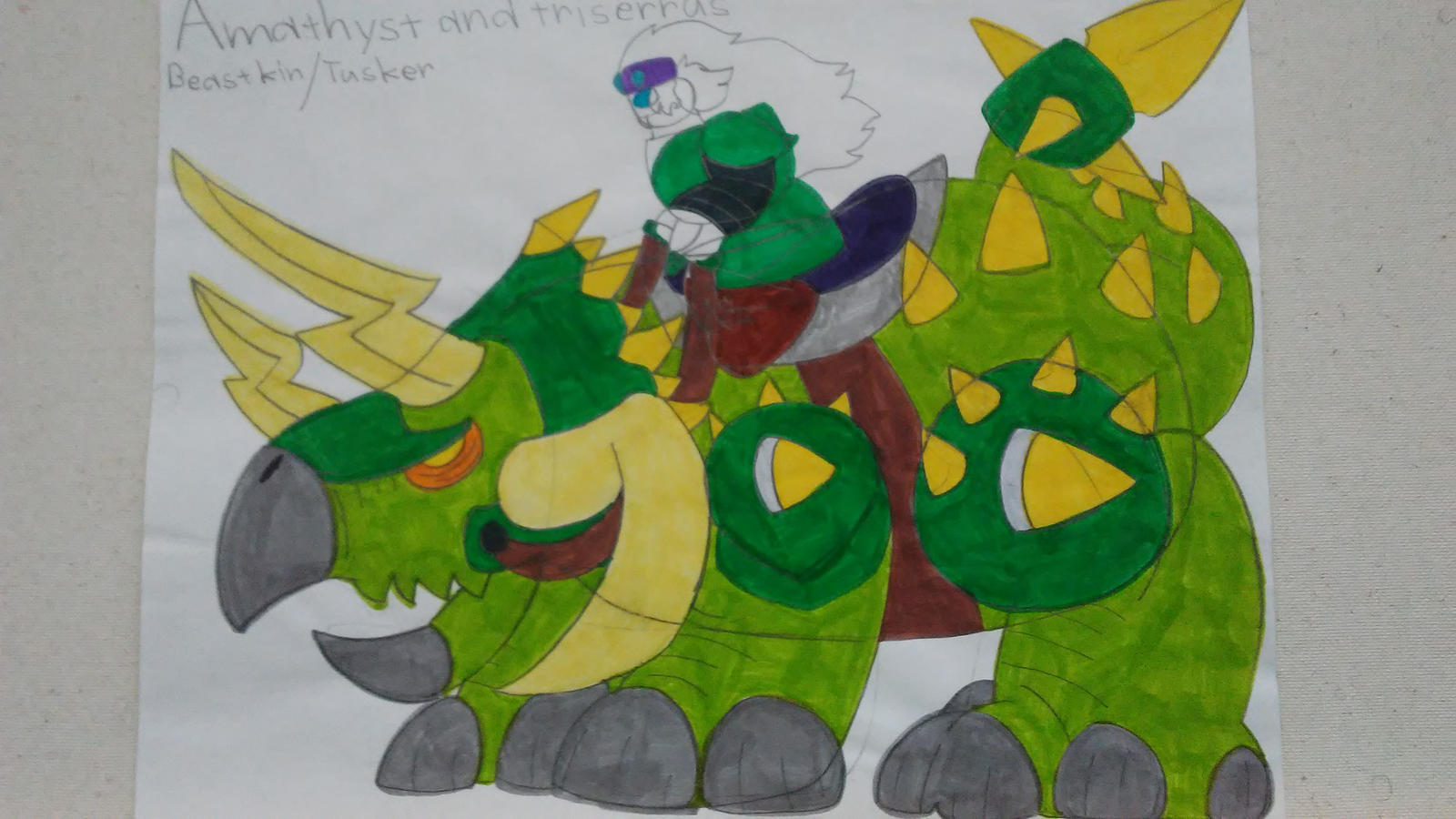 Amathyst And Triserrus By Furryeaglebarbarian On Deviantart