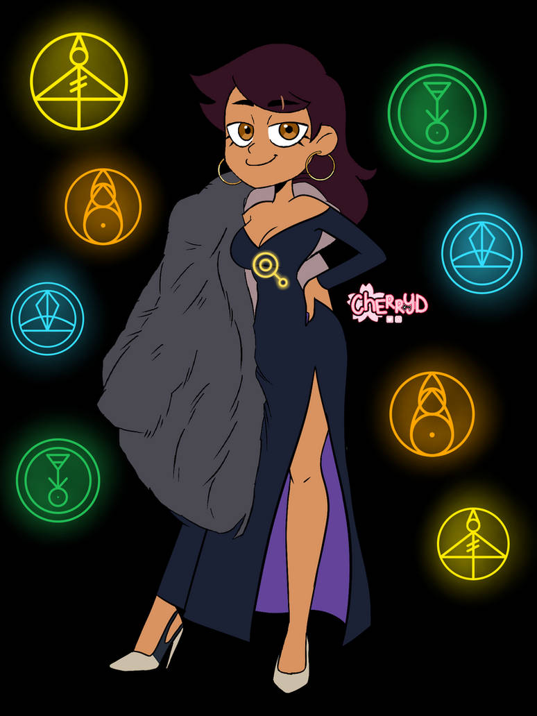 Adult Luz In Her Titan Themed Dress By Dark Angel199 On Deviantart