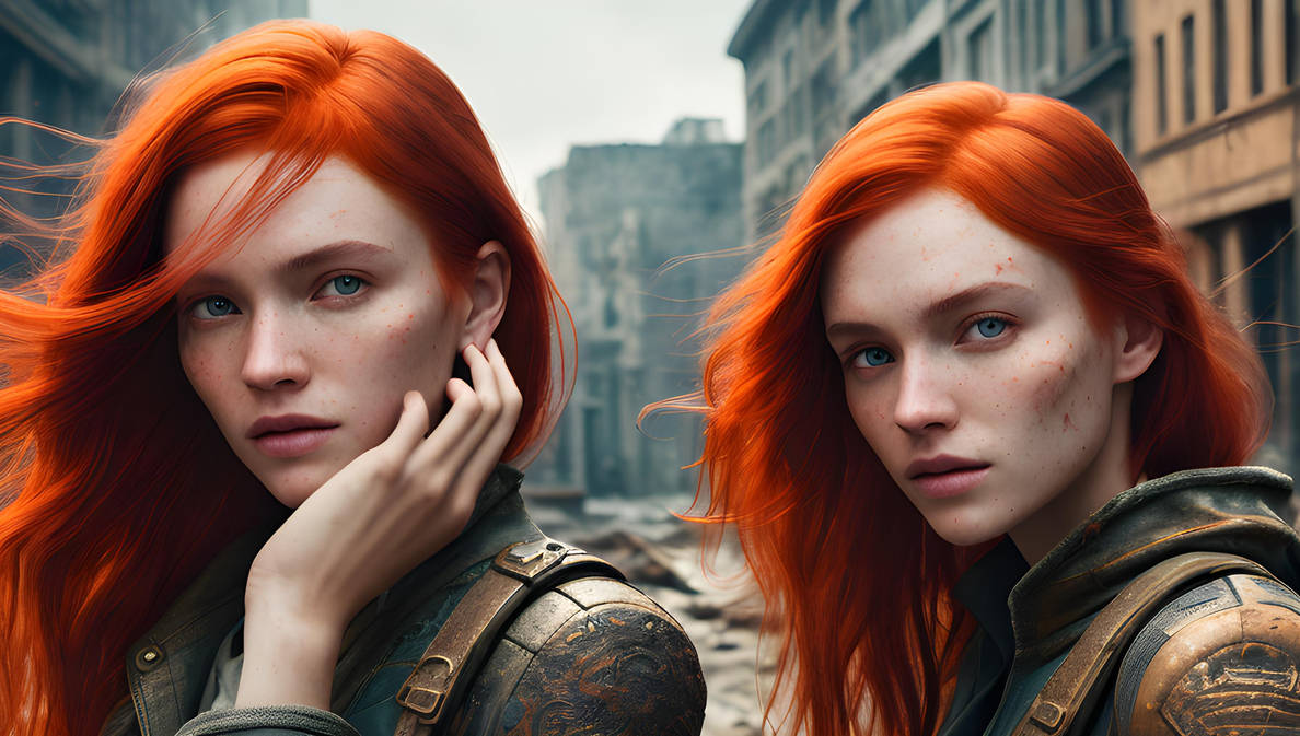 Redhead Sisters By Alfirinedhel On Deviantart