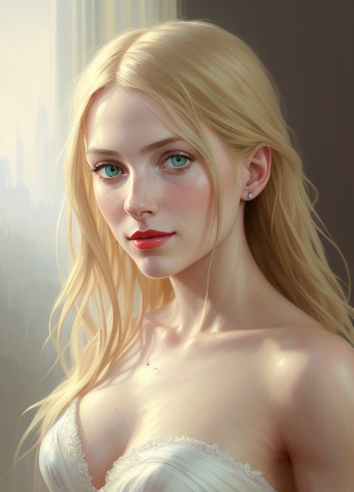 Blonde Girl By Alfirinedhel On Deviantart