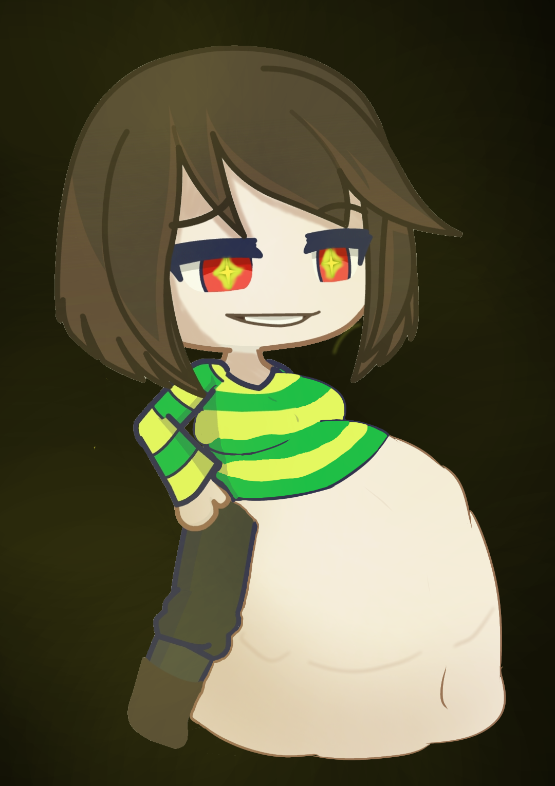 Chara Just Decides To Erase Frisk By Eeptec On Deviantart