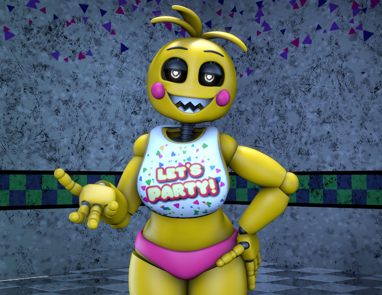 Sfmfnaf Love Taste Toy Chica By Zanvox On Deviantart