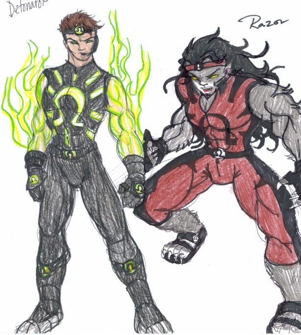 Team Omega: Det and Razor by TreStyles on DeviantArt