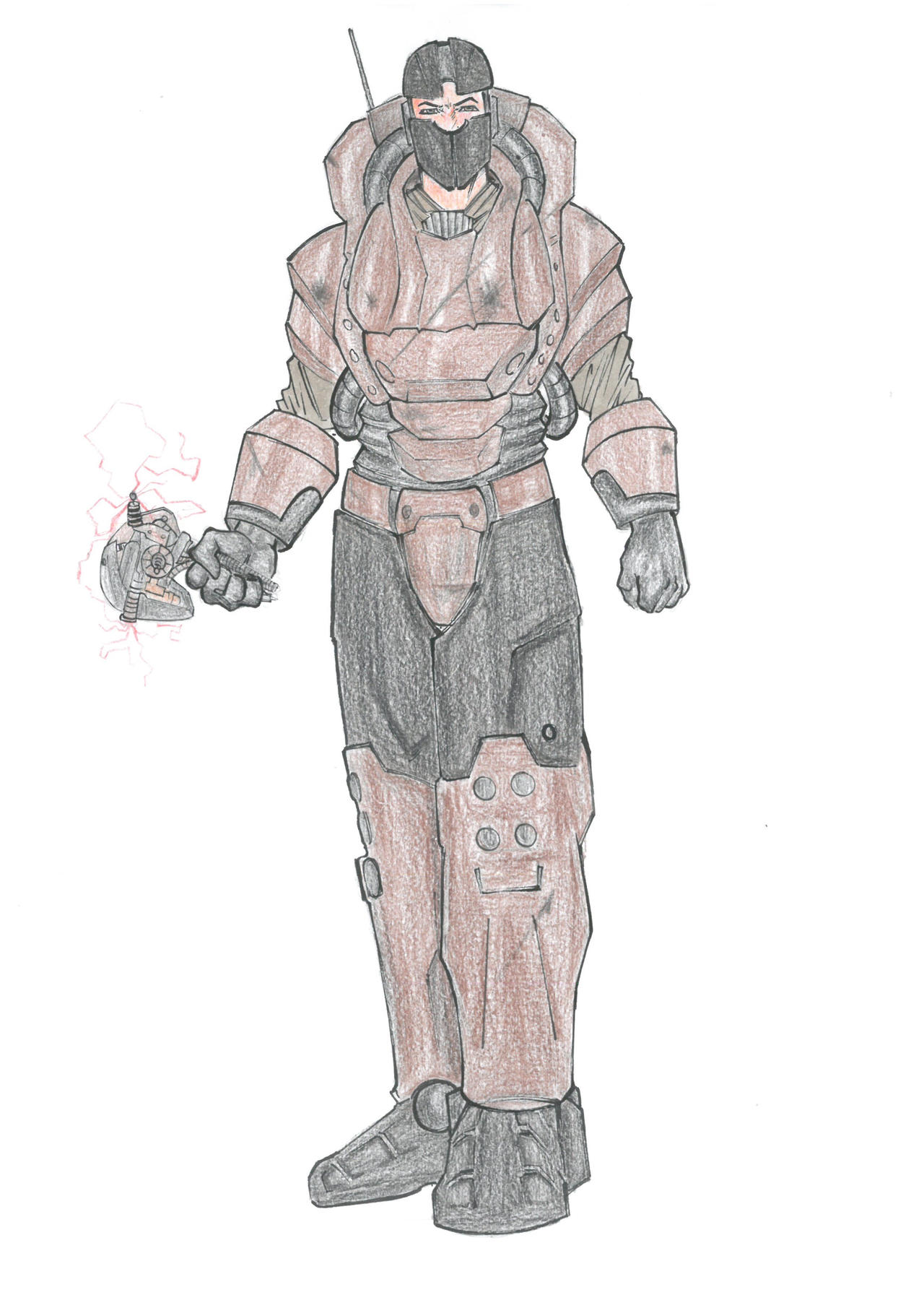 Alloy Fallout 4 Rust Devil Companion By Shadowsonic3 On Deviantart