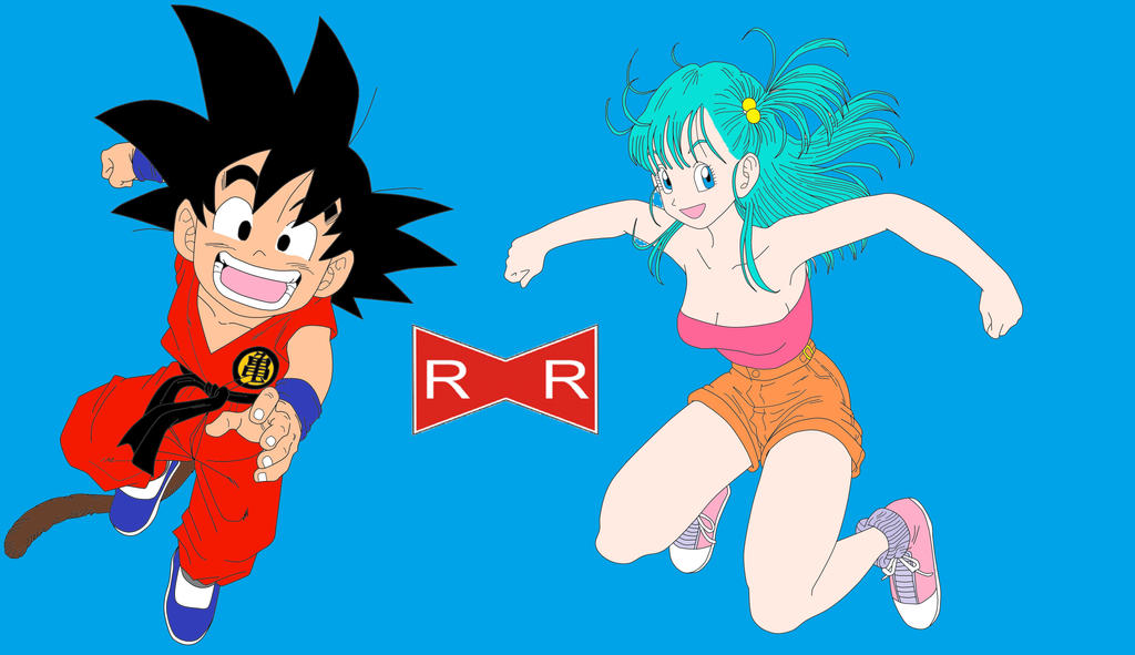 Goku And Bulma Red Ribbon Army Saga By Ltdtaylor1970 On Deviantart