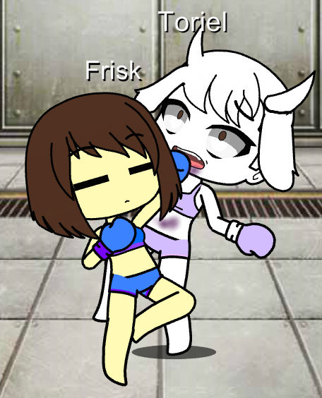 Gacha Club Boxing Frisk Vs Toriel 3 By Host On Deviantart