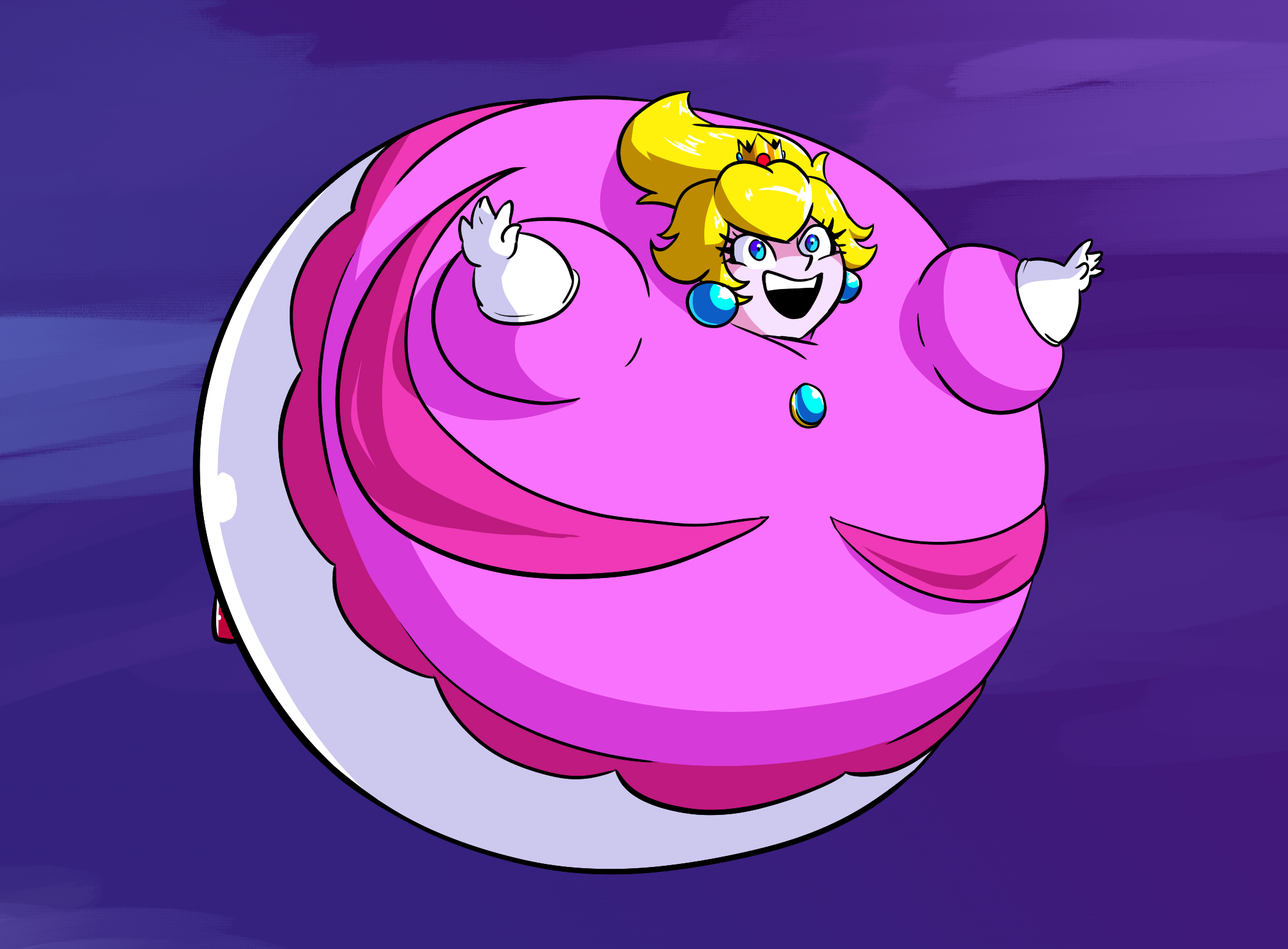 Peach Inflation We Won By Nintendoblendo On Deviantart