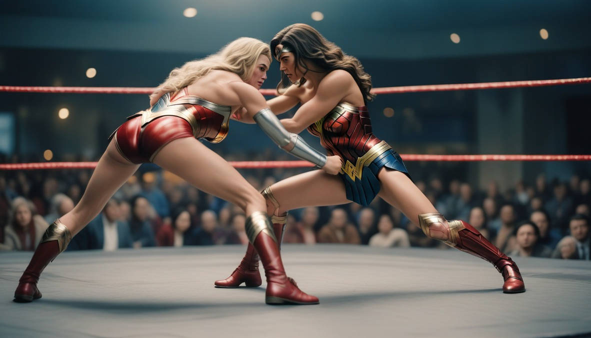Supergirl Vs Wonder Woman By Aeazine On Deviantart