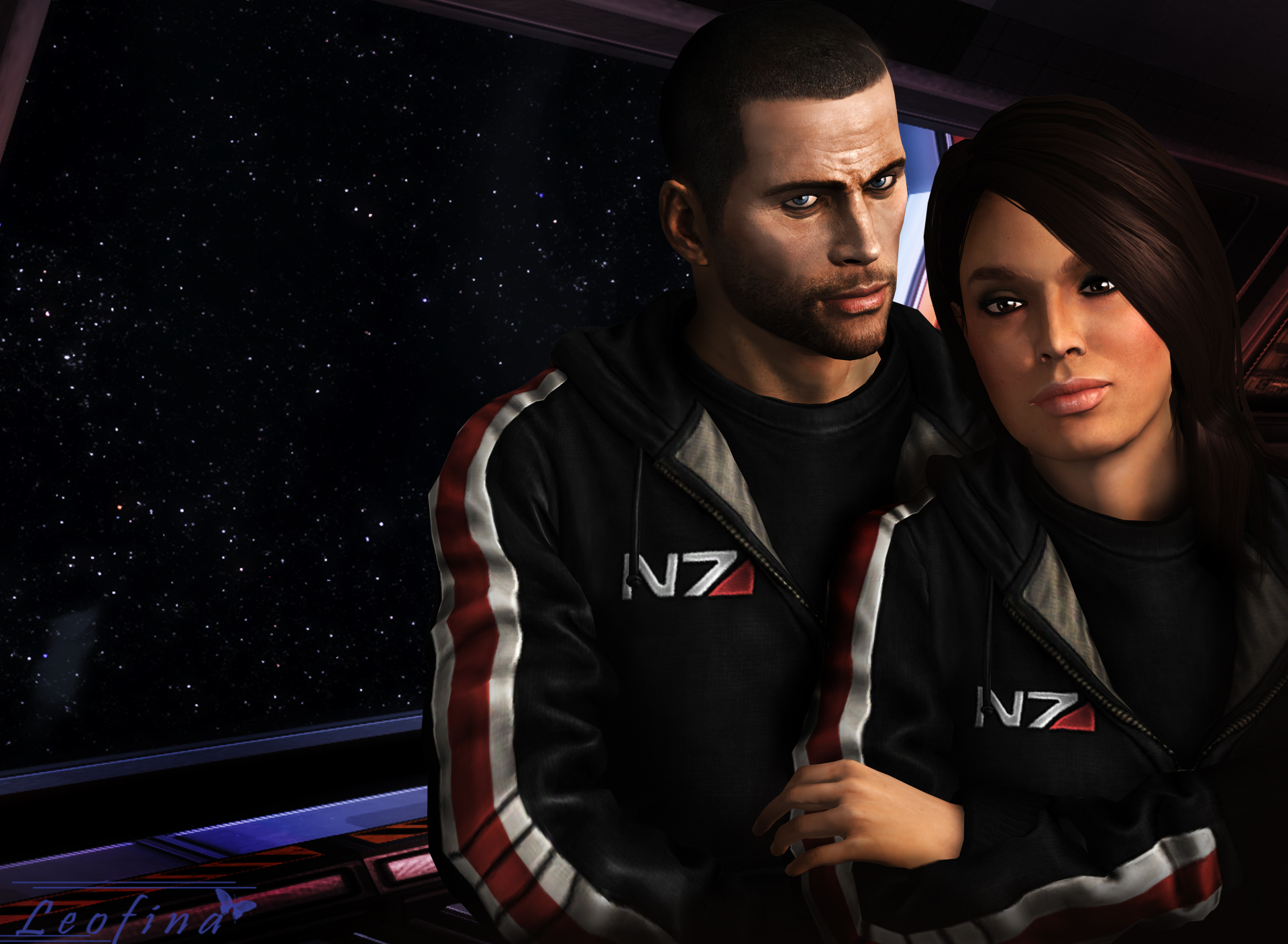 Shepard And Ashley By Leo Fina On Deviantart