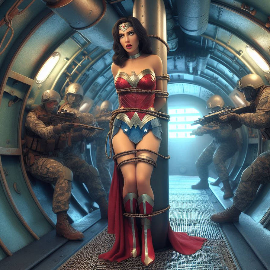Wonder Woman Captured By Surve1shubham On Deviantart