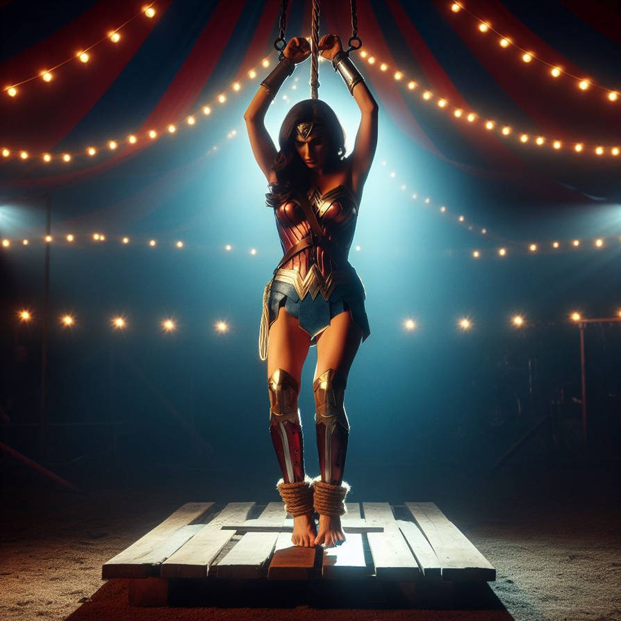 Wonder Woman Captured By Surve1shubham On Deviantart