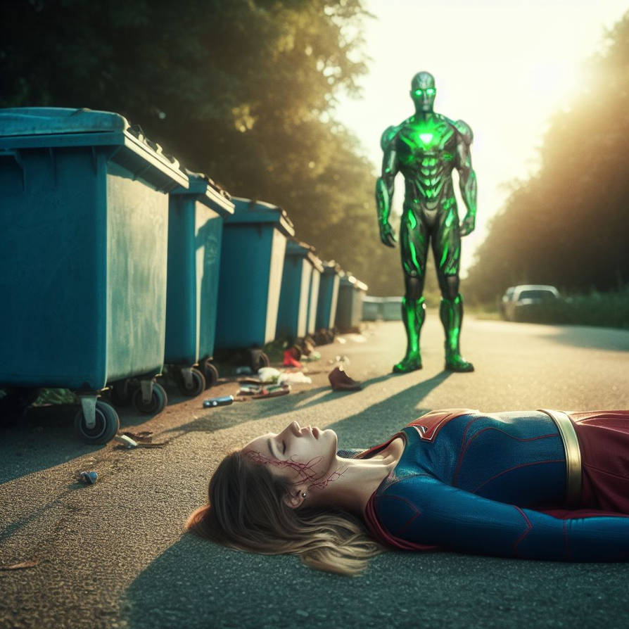 Supergirl Defeated By Surve1shubham On Deviantart