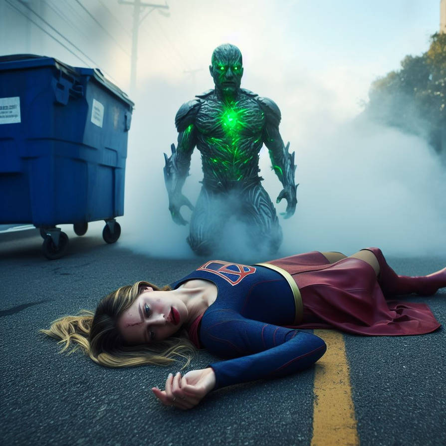 Supergirl Defeated By Surve1shubham On Deviantart