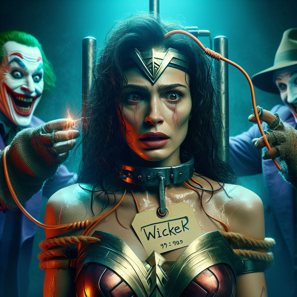 Wonder Woman Jokerized By Surve1shubham On Deviantart