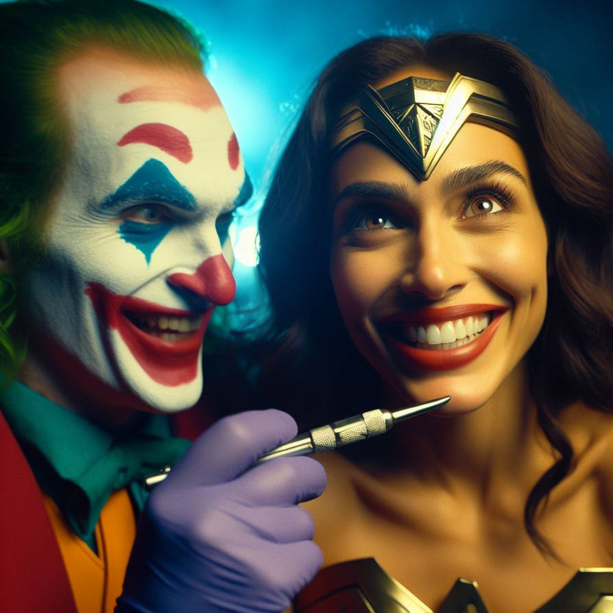 Wonder Woman Jokerised by Surve1Shubham on DeviantArt Wonder Woman Jokerised by Surve1Shubham on DeviantArt