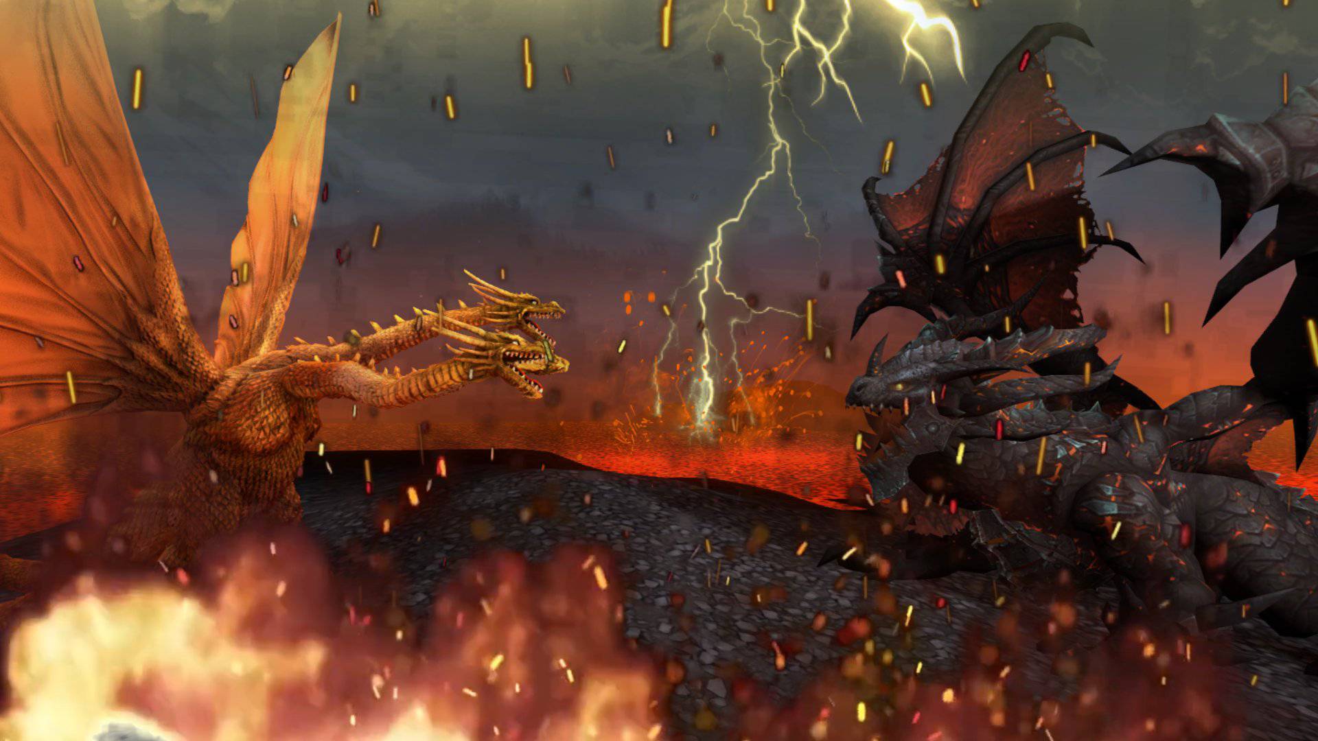 King Ghidorah Vs Deathwing By Kaiserisaiahfoo On Deviantart