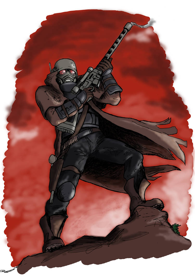 Fallout New Vegas Courier Number 6 By Darcad On Deviantart