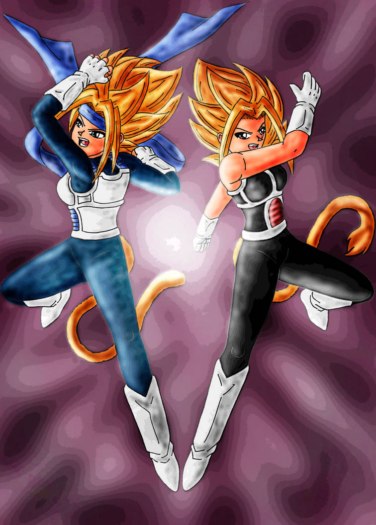 Super Saiyan Girls Power By Princess Megeta On Deviantart