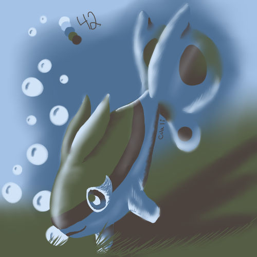 Day 2 Finneon By Dragoncuali On Deviantart