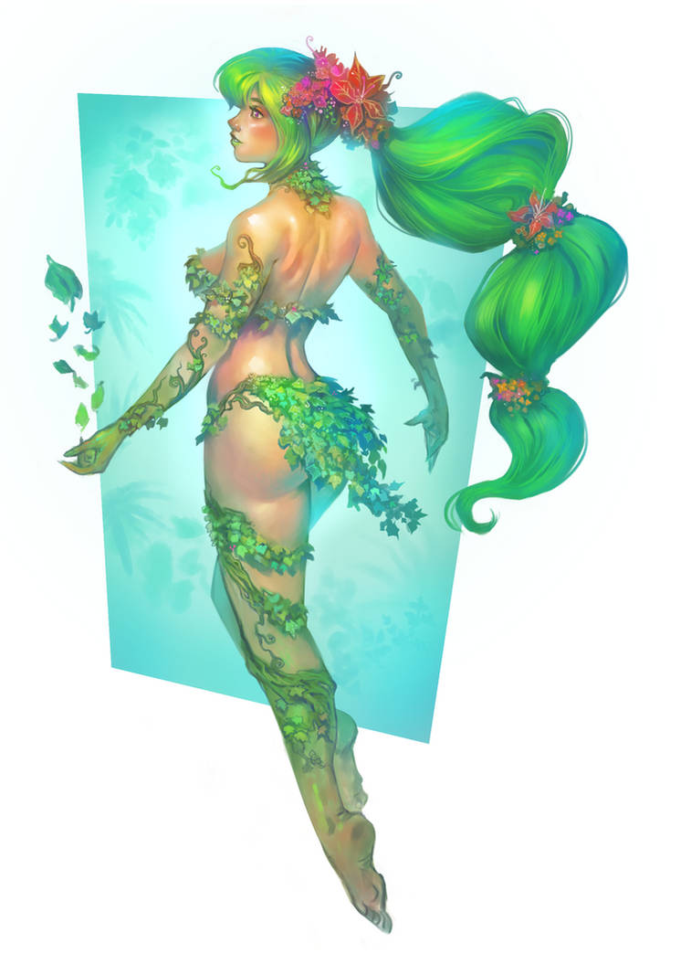 Dryad Terraria By The Illustrator Yar On Deviantart