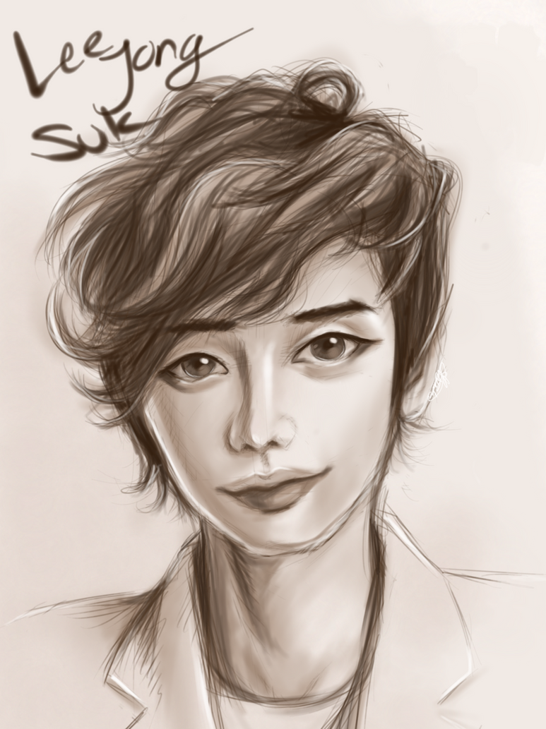 Lee Jong Suk Sketch By Anjuka On Deviantart