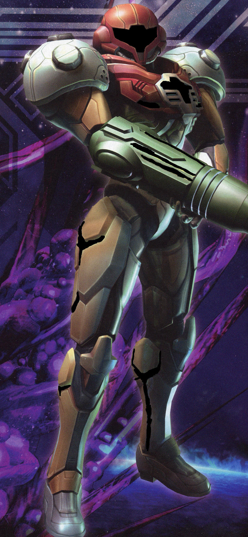 Real Dark Samus PED. by Spacemancer on DeviantArt