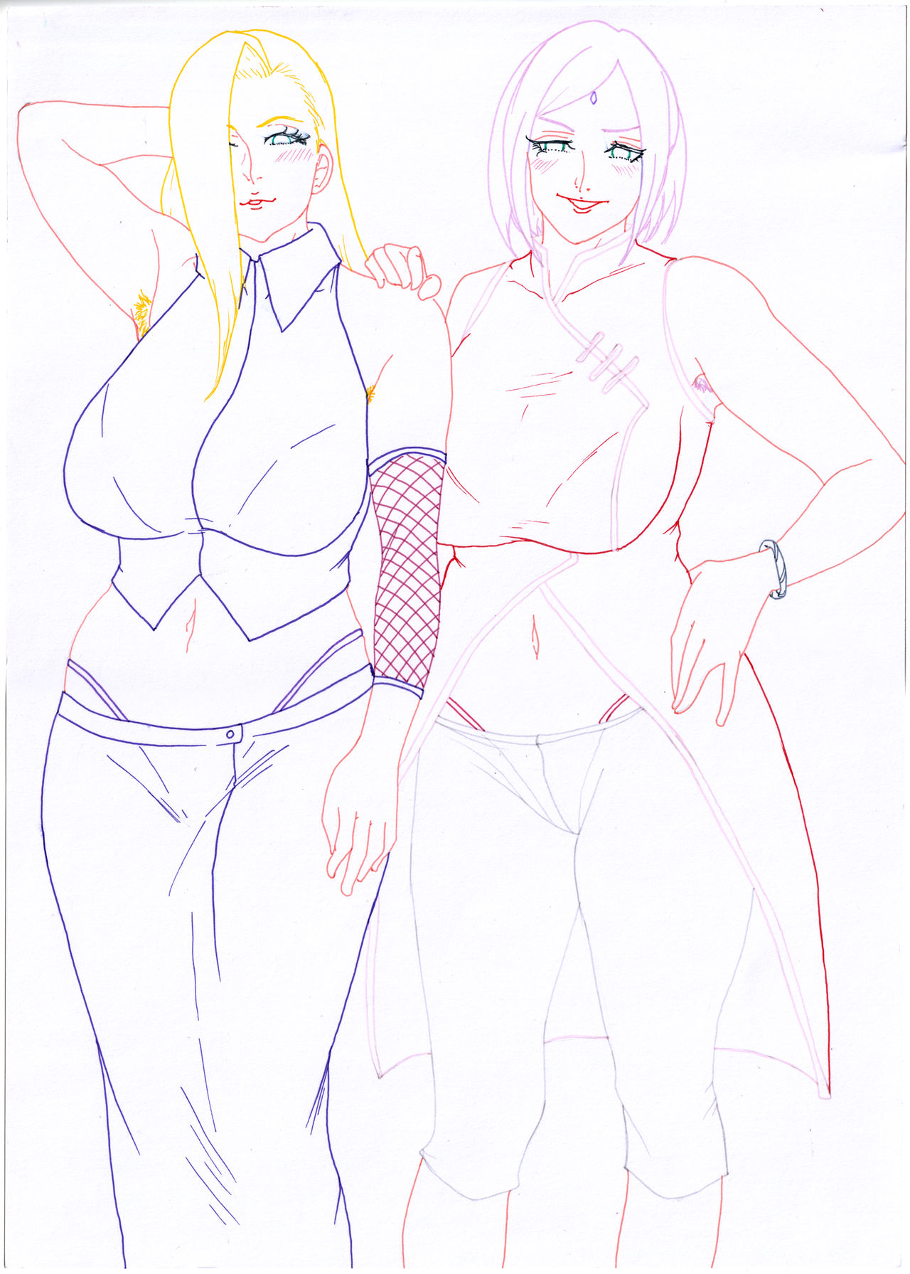 Lineal Want To Have A Sparring With Us By Sasori Sanin On Deviantart