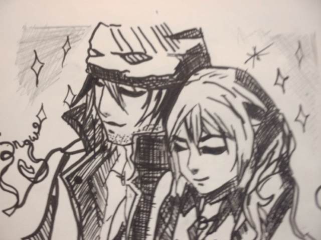 Serah X Snow By Shockingfiredarkie On Deviantart