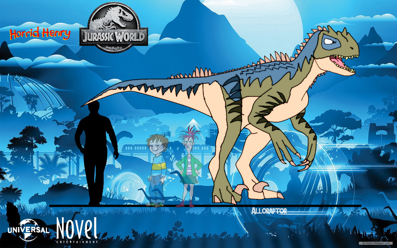 Alloraptor Jurassic World Horrid Henry Style By Francoraptor2018 On