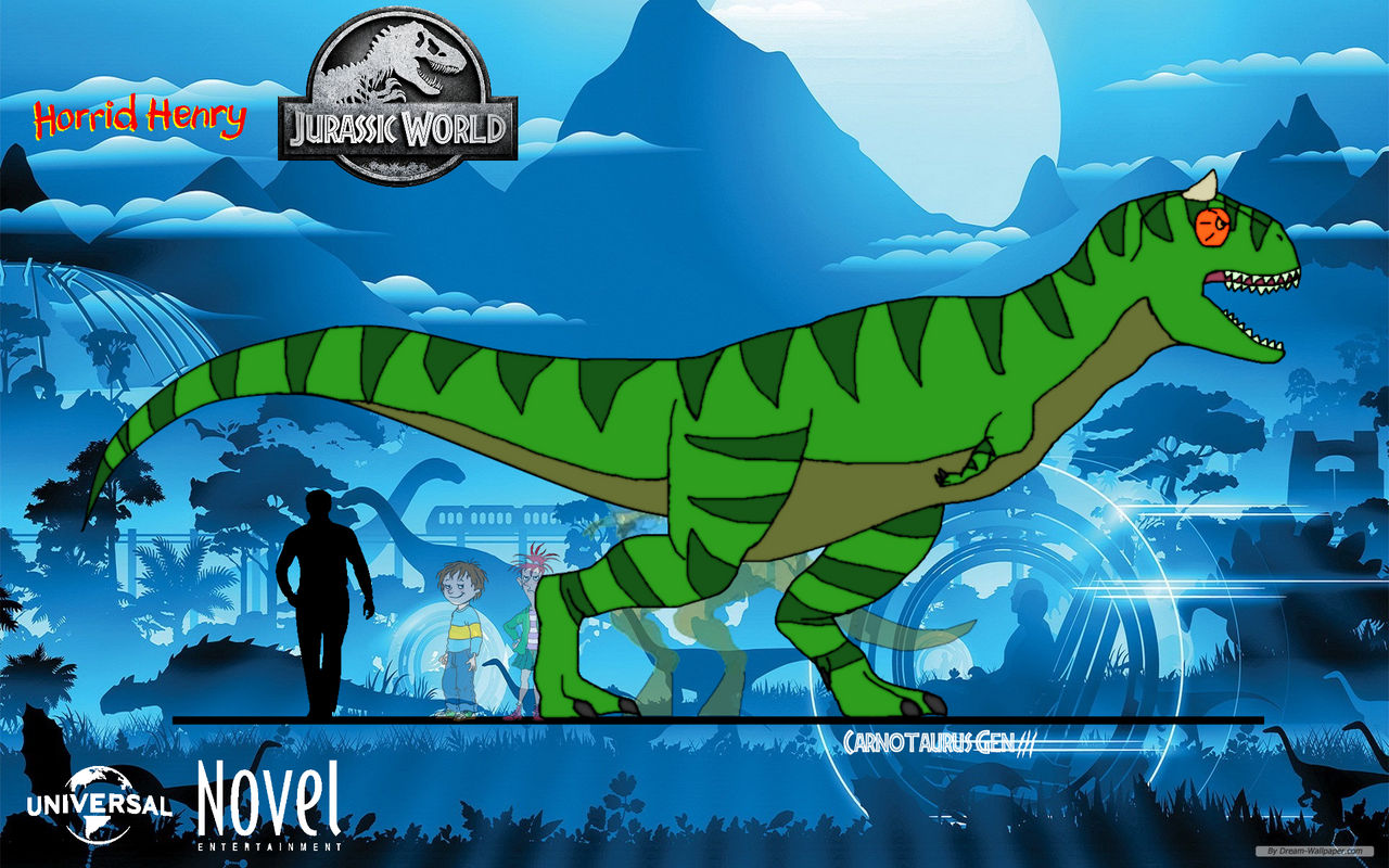 Carnotaurus Gen 3 Jw Horrid Henry Style By Francoraptor2018 On Deviantart