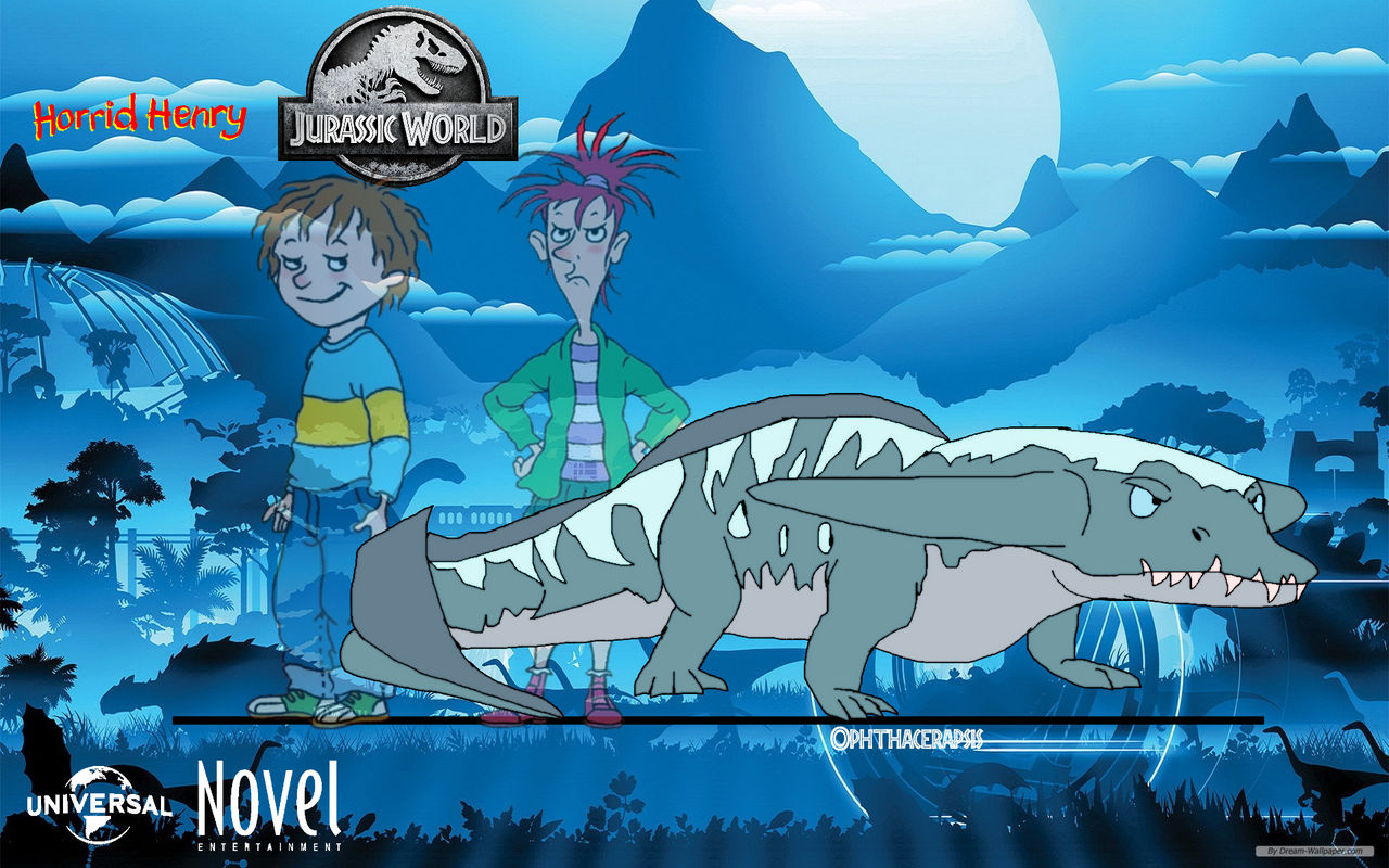 Ophthacerapsis Jurassic World Horrid Henry Style By Francoraptor2018