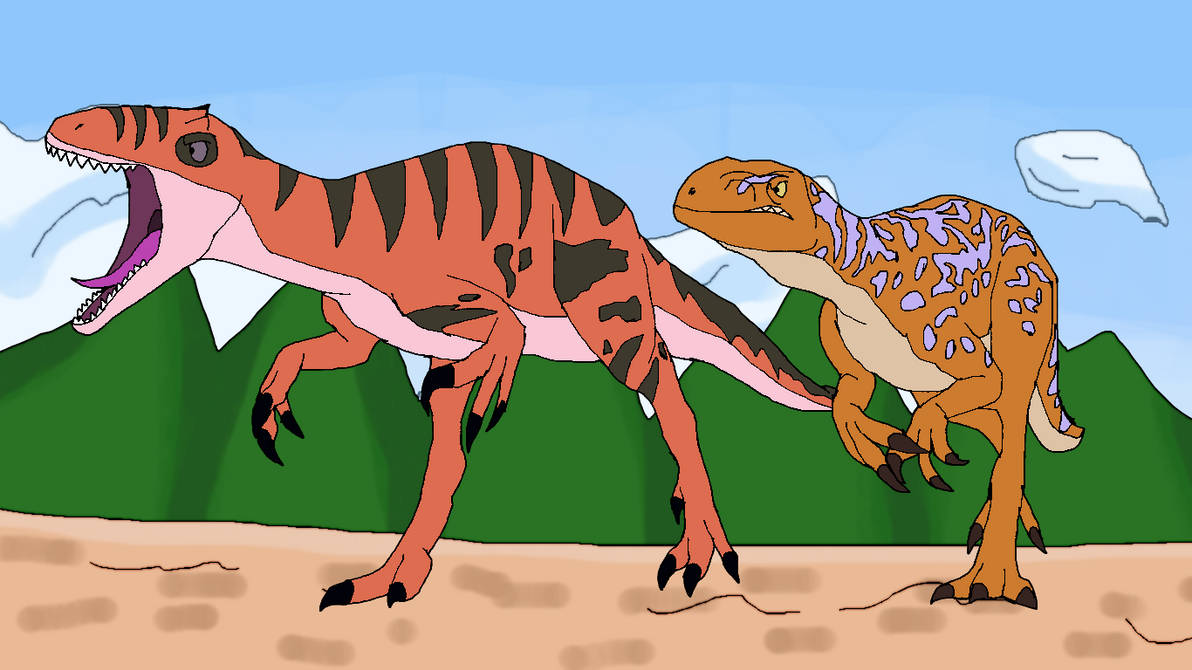 Australovenator Scenes Jw Horrid Henry Style By Francoraptor2018 On