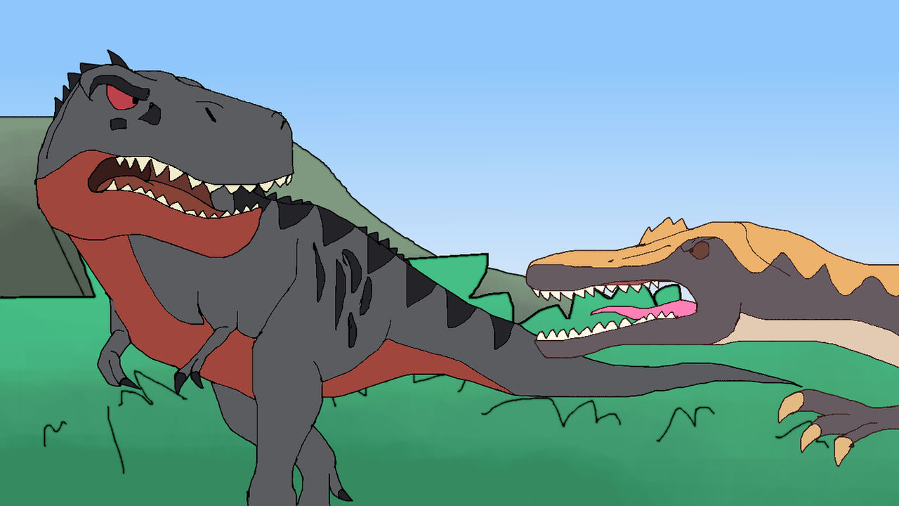 Tarbosaurus Vs Oxalaia Jw Horrid Henry Style By Francoraptor2018 On