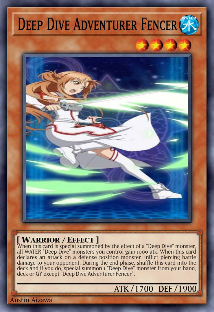 Deep Dive Adventurer Fencer by AustinAizawa on DeviantArt Deep Dive Adventurer Fencer by AustinAizawa on DeviantArt
