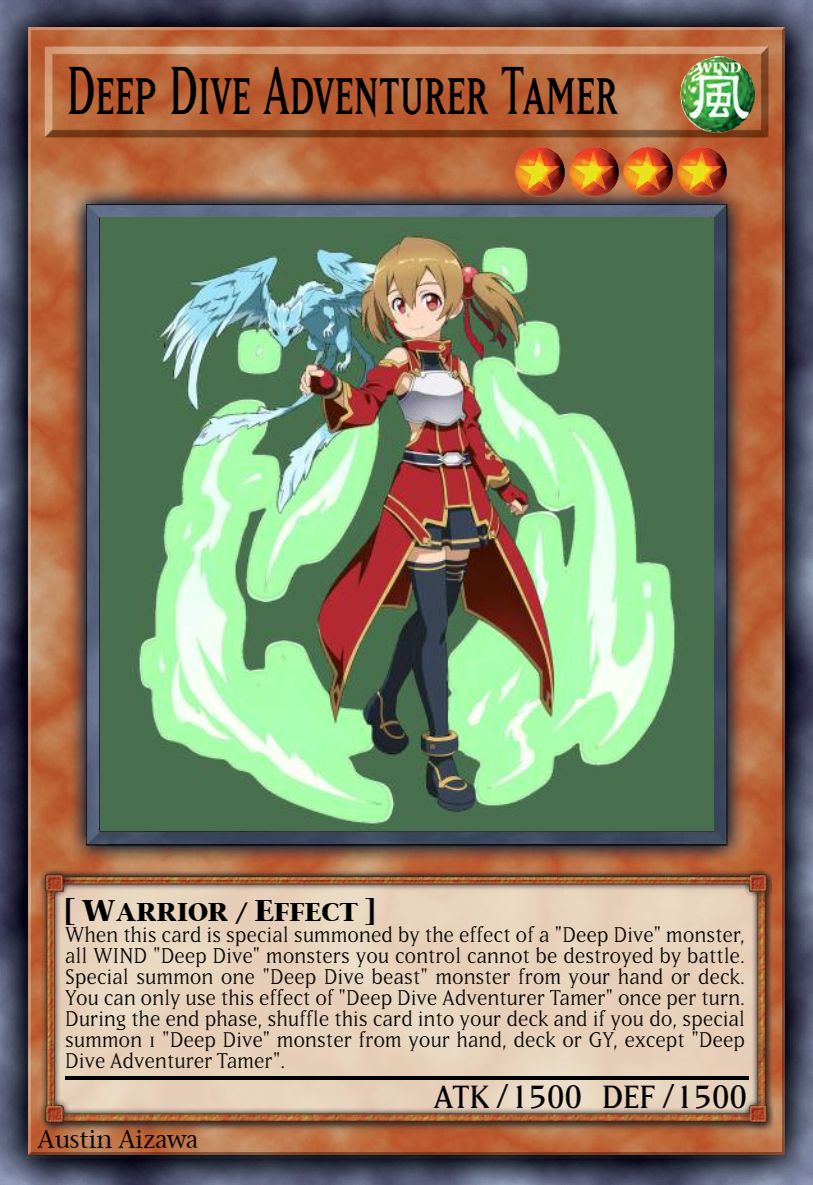Deep Dive Adventurer Tamer by AustinAizawa on DeviantArt Deep Dive Adventurer Tamer by AustinAizawa on DeviantArt